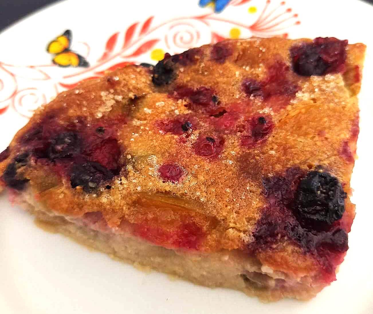 Clafoutis aux fruits & sans gluten